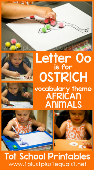 Tot School ~ Letter Oo {part 1} - 1+1+1=1