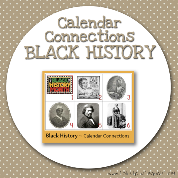 Black History Timeline Card Printables - 1+1+1=1