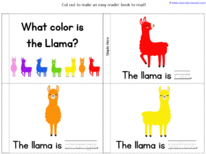 Is Your Mama a Llama - Kindergarten Literature Unit - 1+1+1=1