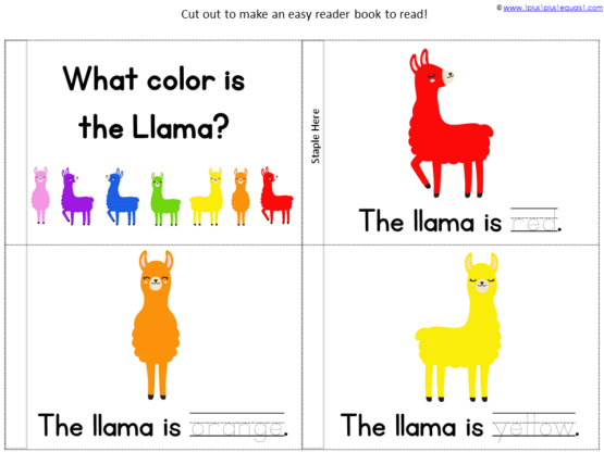 Is Your Mama a Llama - Kindergarten Literature Unit - 1+1+1=1