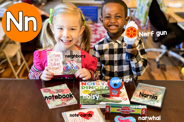 Kindergarten at Home ~ Letter N, Reading, Math, & More! - 1+1+1=1