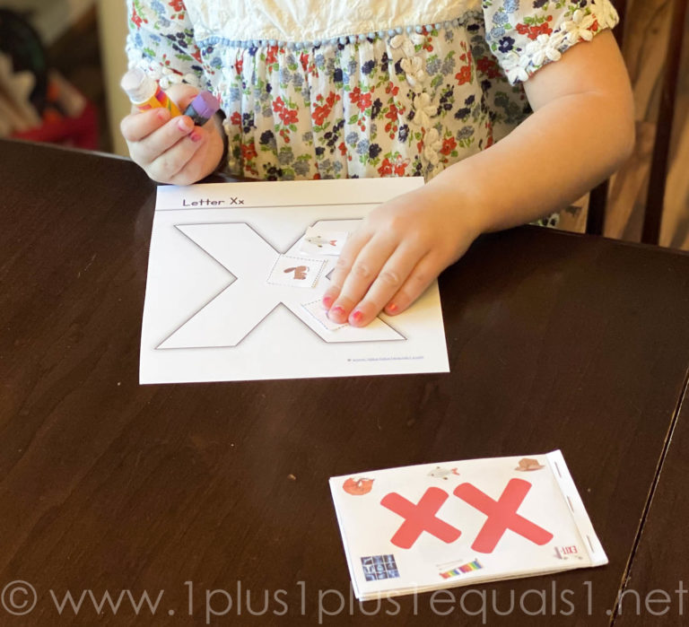 Kindergarten @ Home ~ Letter W, X, Reading, Math, & More! - 1+1+1=1