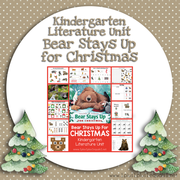 Bear Wants More - Free Printable Collection - 1+1+1=1