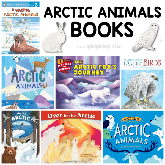 Let's Explore Arctic Animals - An Arctic Unit Study for Kids - 1+1+1=1