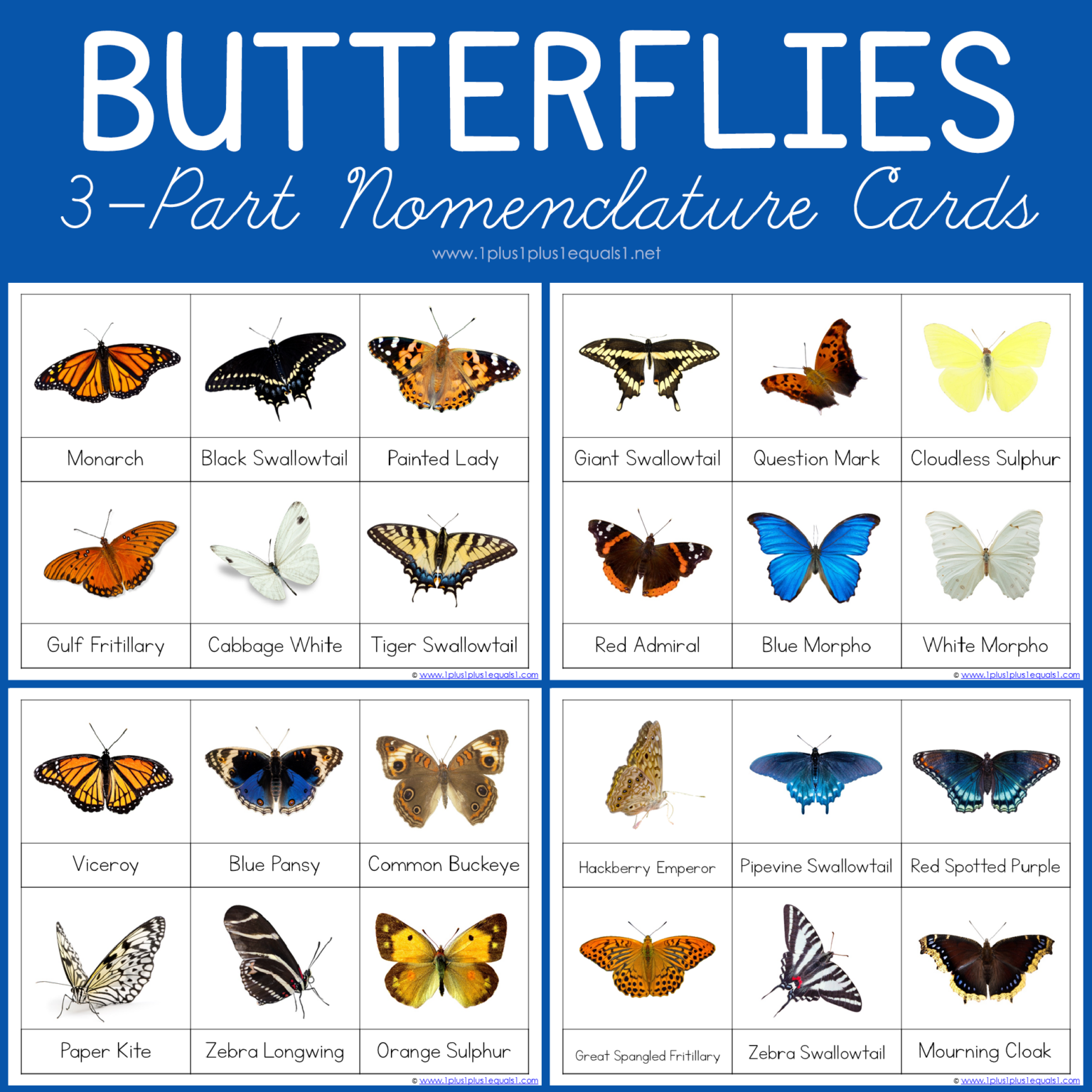 Free Spring Printables for Kids - I Spy - 1+1+1=1