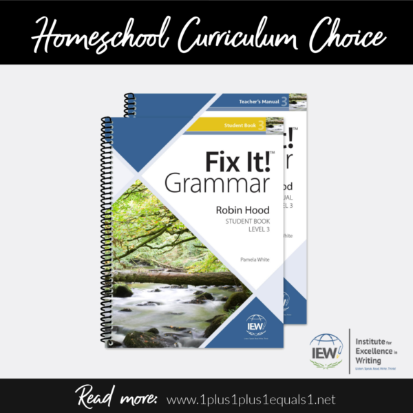 8th Grade Homeschool Year-end Review - 1+1+1=1