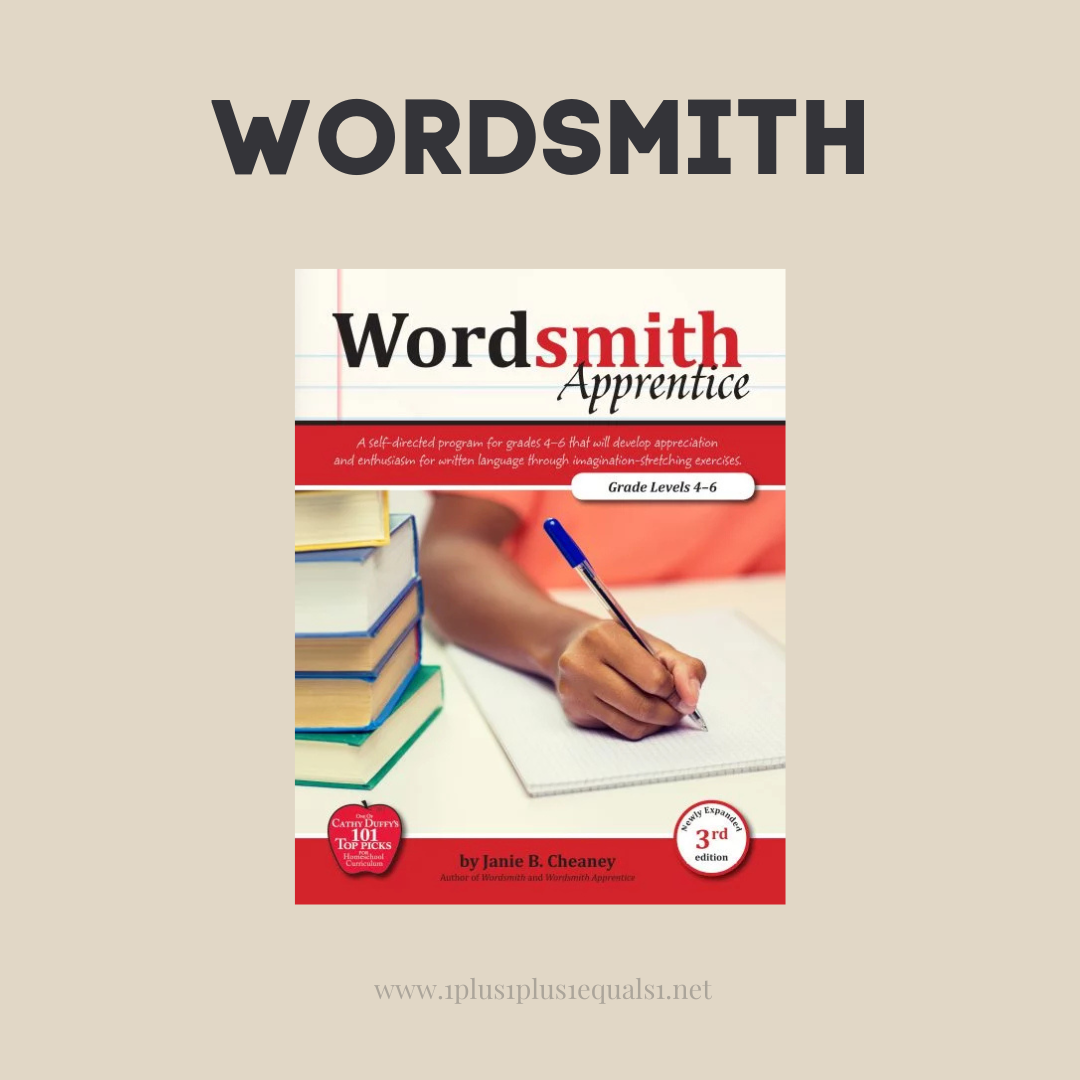 Comparing Popular Homeschool Writing Curriculums - 1+1+1=1